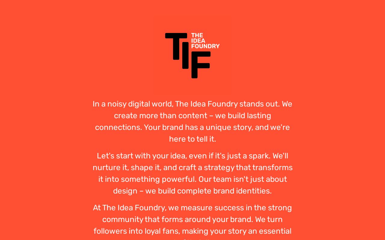 The Idea Foundry